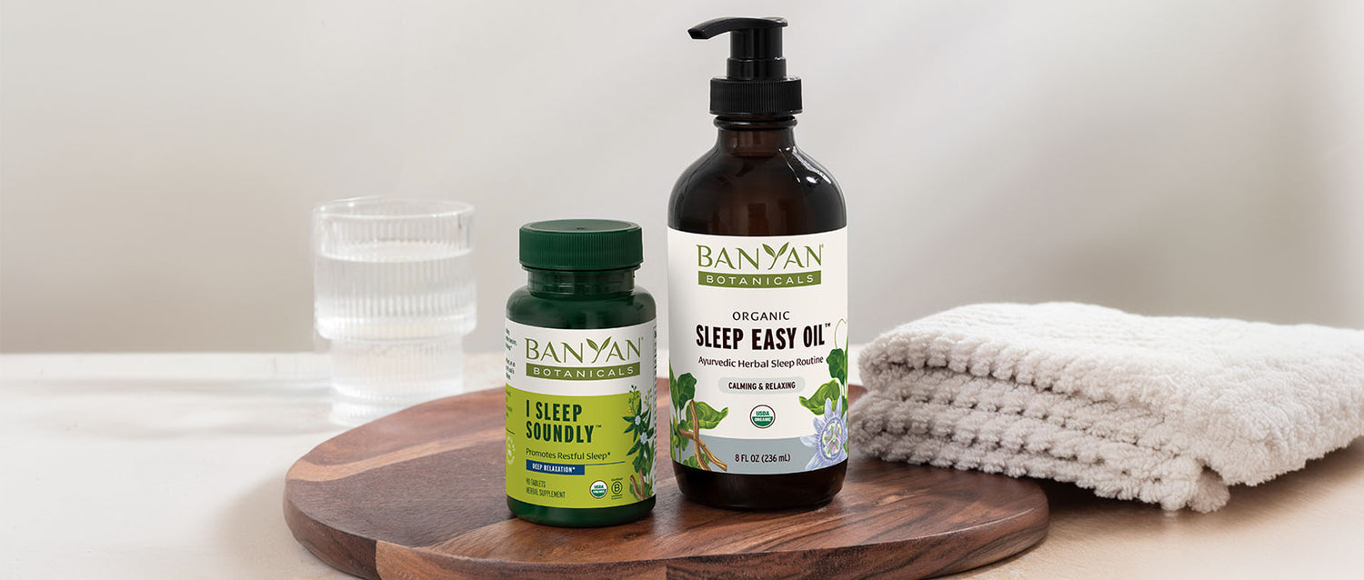 Herbal Support for Deep Sleep – Banyan Botanicals