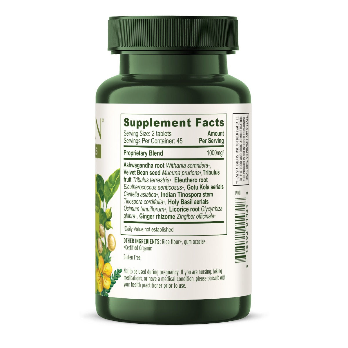 Adrenal Nourish | Organic Adrenal Supplements | Herbs for Adrenal ...