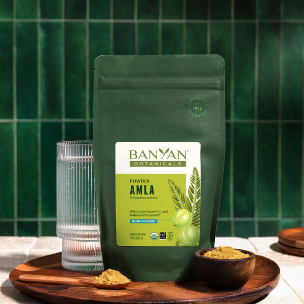 Amla Powder | Organic Amalaki Indian Gooseberry Powder – Banyan Botanicals