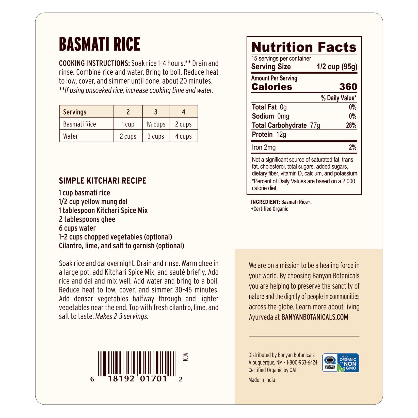 Basmati Rice | Organic Rice | Easily Digestible Grain for Healthy ...