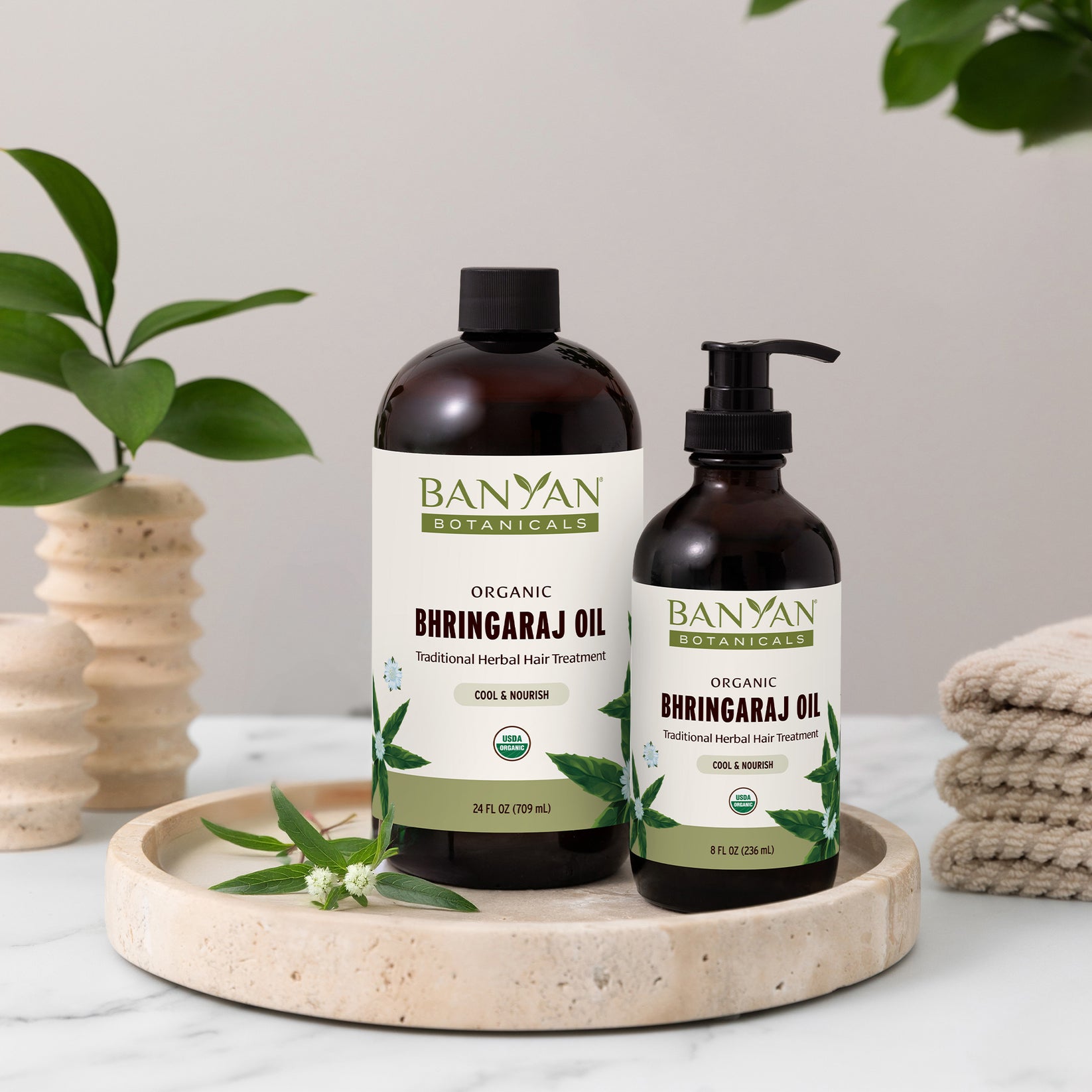 Bhringaraj Oil | Hair Oil – Banyan Botanicals