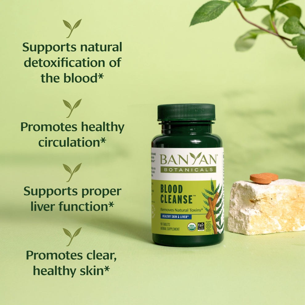 Blood Cleansing Herbs | Blood Cleanse Supplements | – Banyan Botanicals