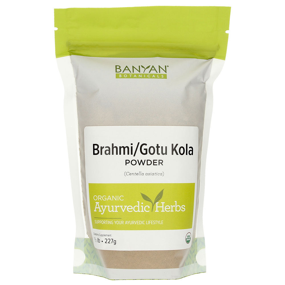 Brahmi Powder - Gotu Kola Powder - Centella Asiatica Powder – Banyan ...