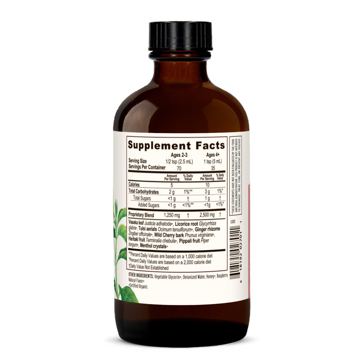 Bronchial Syrup - soothes throat and respiratory system – Banyan Botanicals