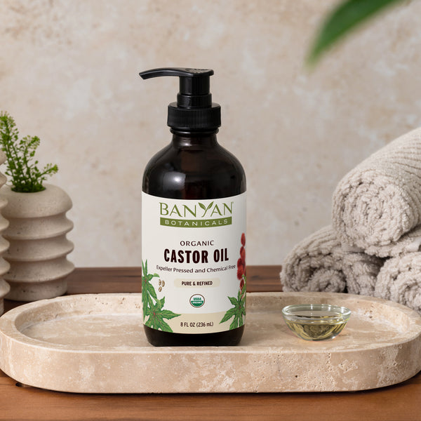 Organic Castor Oil |For Skin, Hair & Wellness | Various Sizes – Banyan ...