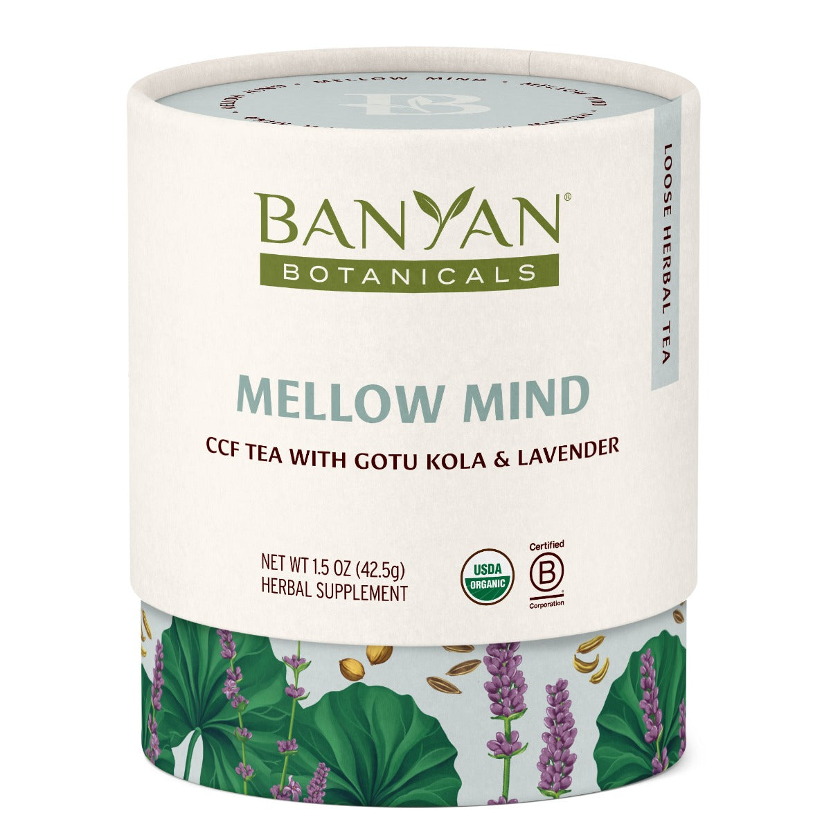 Mellow Mind Tea - CCF tea with Gotu Kola & Chamomile Tea – Banyan ...