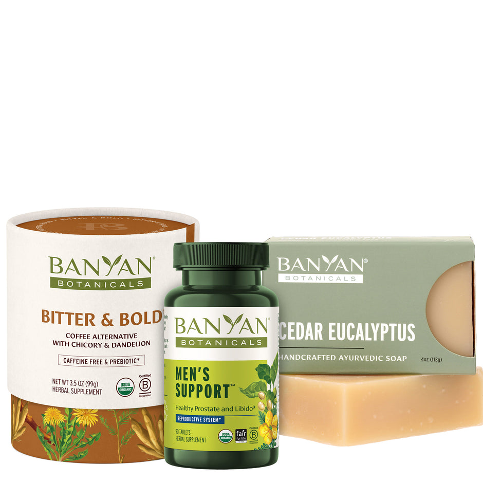 Organic Herbs & Supplements for Men | Male Supplements – Banyan Botanicals