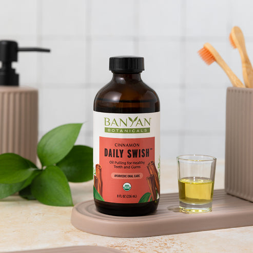 Daily Swish Oil Pulling Oil | Sesame & Coconut Oil Mouthwash with ...