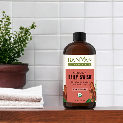 Daily Swish Oil Pulling Oil | Sesame & Coconut Oil Mouthwash with ...