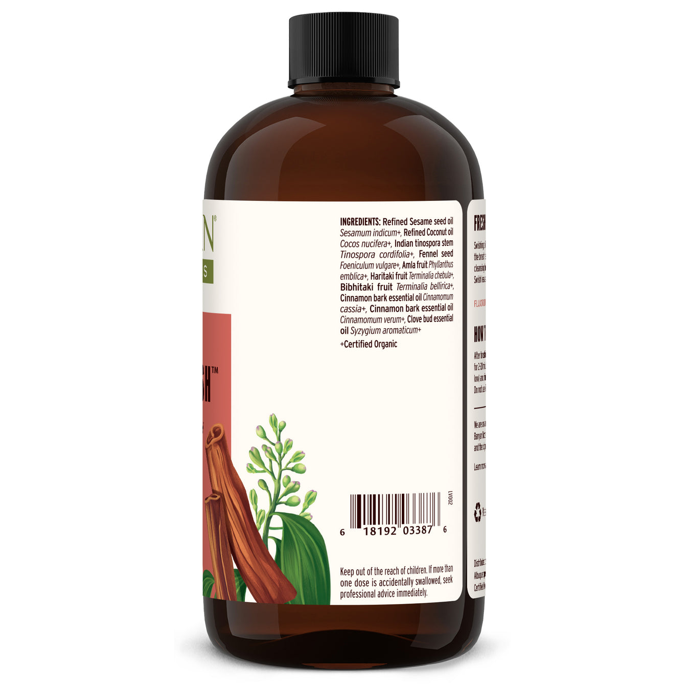 Daily Swish Oil Pulling Oil | Sesame & Coconut Oil Mouthwash with ...