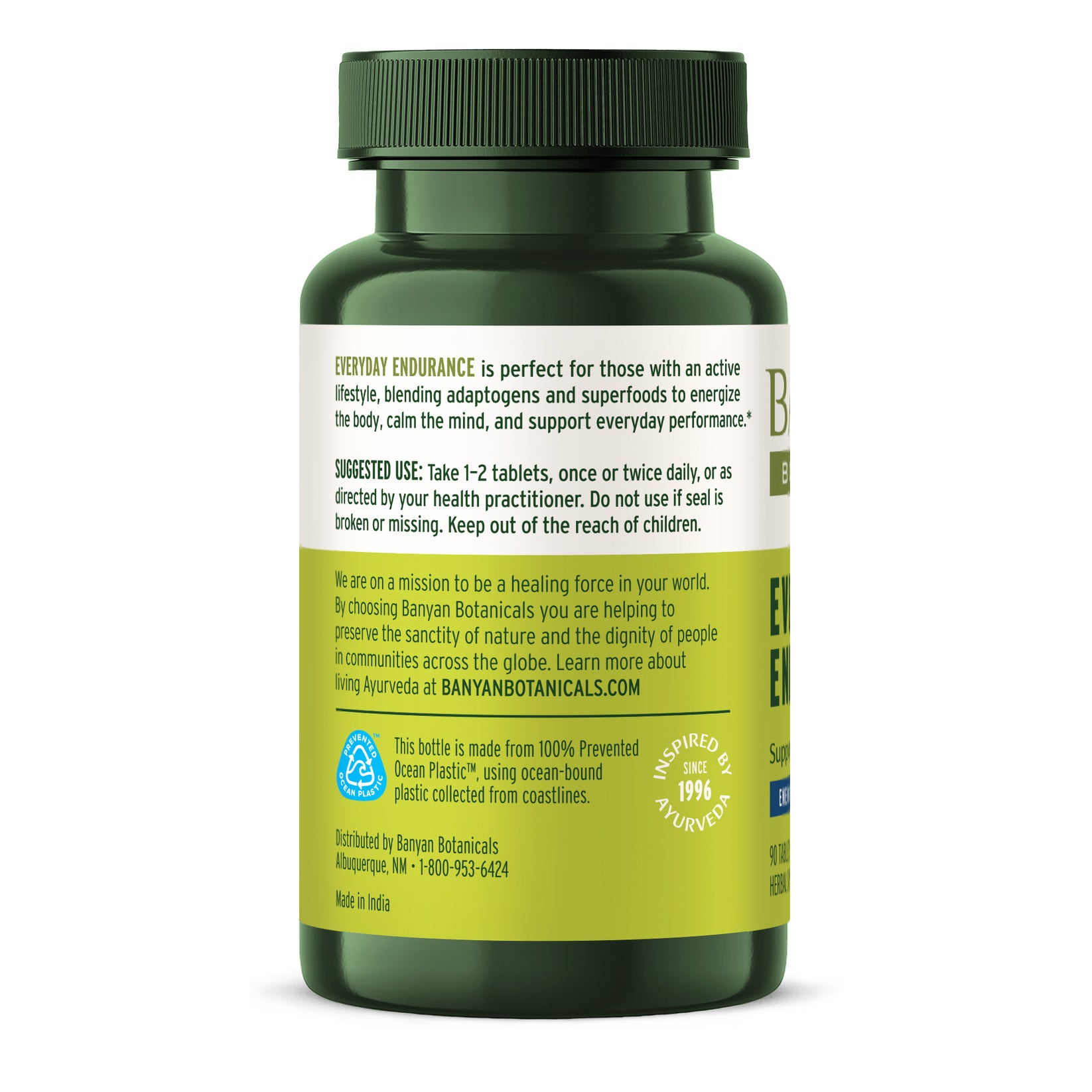 Everyday Endurance | Adaptogen Supplement for Natural Energy and ...