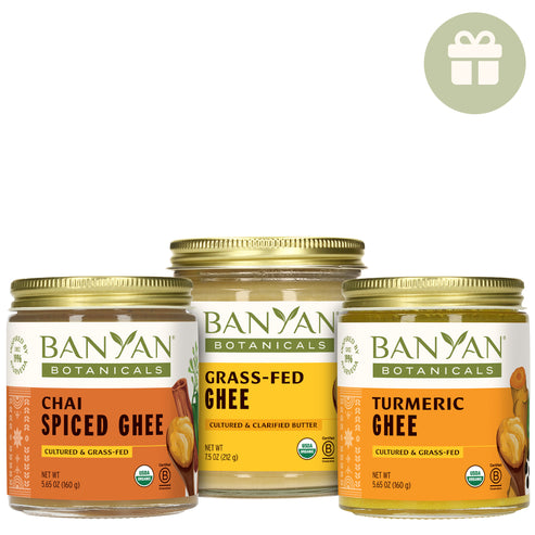 Golden Ghee Gift Bundle | Organic Ghee from Grass-Fed Cows – Banyan ...