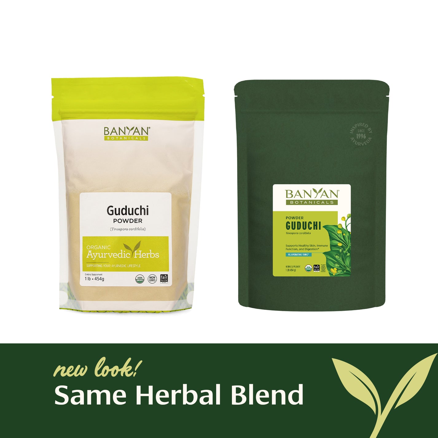 Guduchi Powder - Tinospora Cordifolia | Giloy Powder – Banyan Botanicals