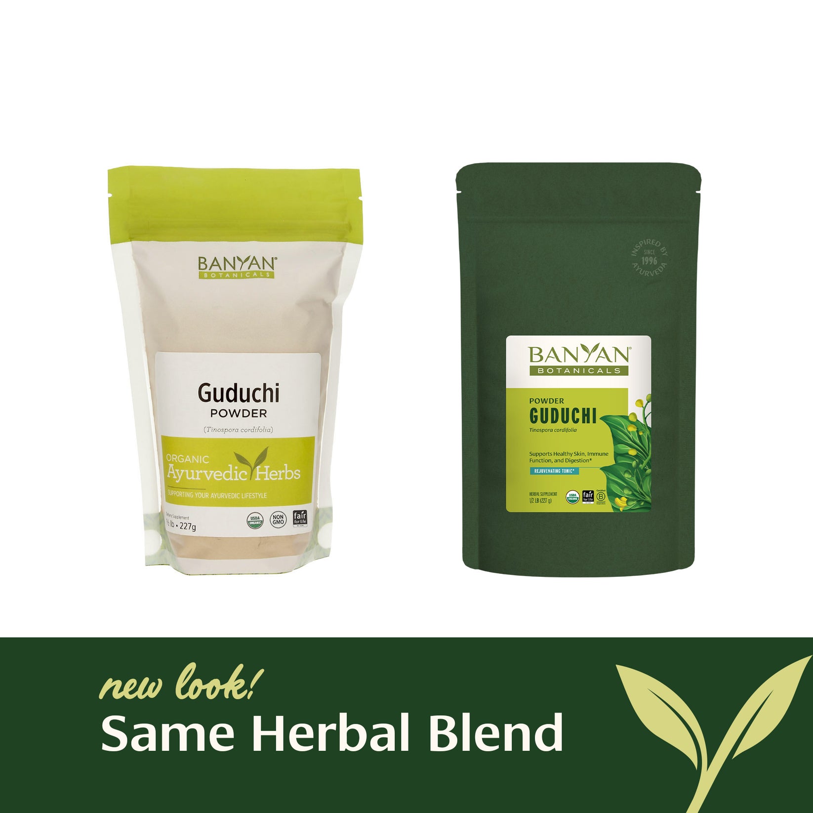 Guduchi Powder - Tinospora Cordifolia | Giloy Powder – Banyan Botanicals