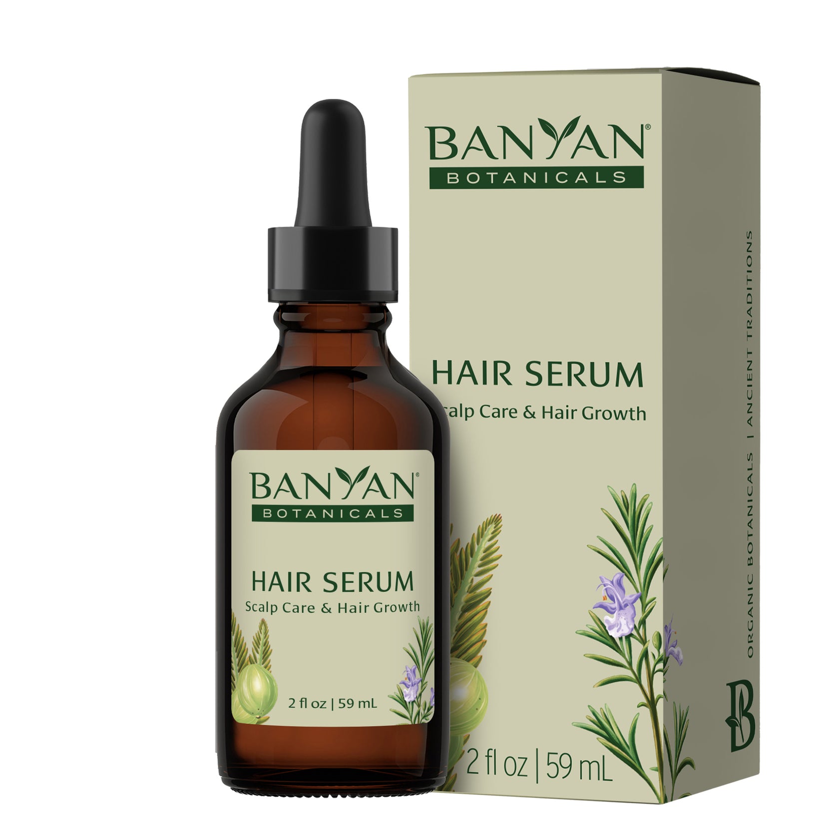 Hair Serum | Ayurvedic Herbal Oil for Hair Growth & Scalp Care – Banyan ...
