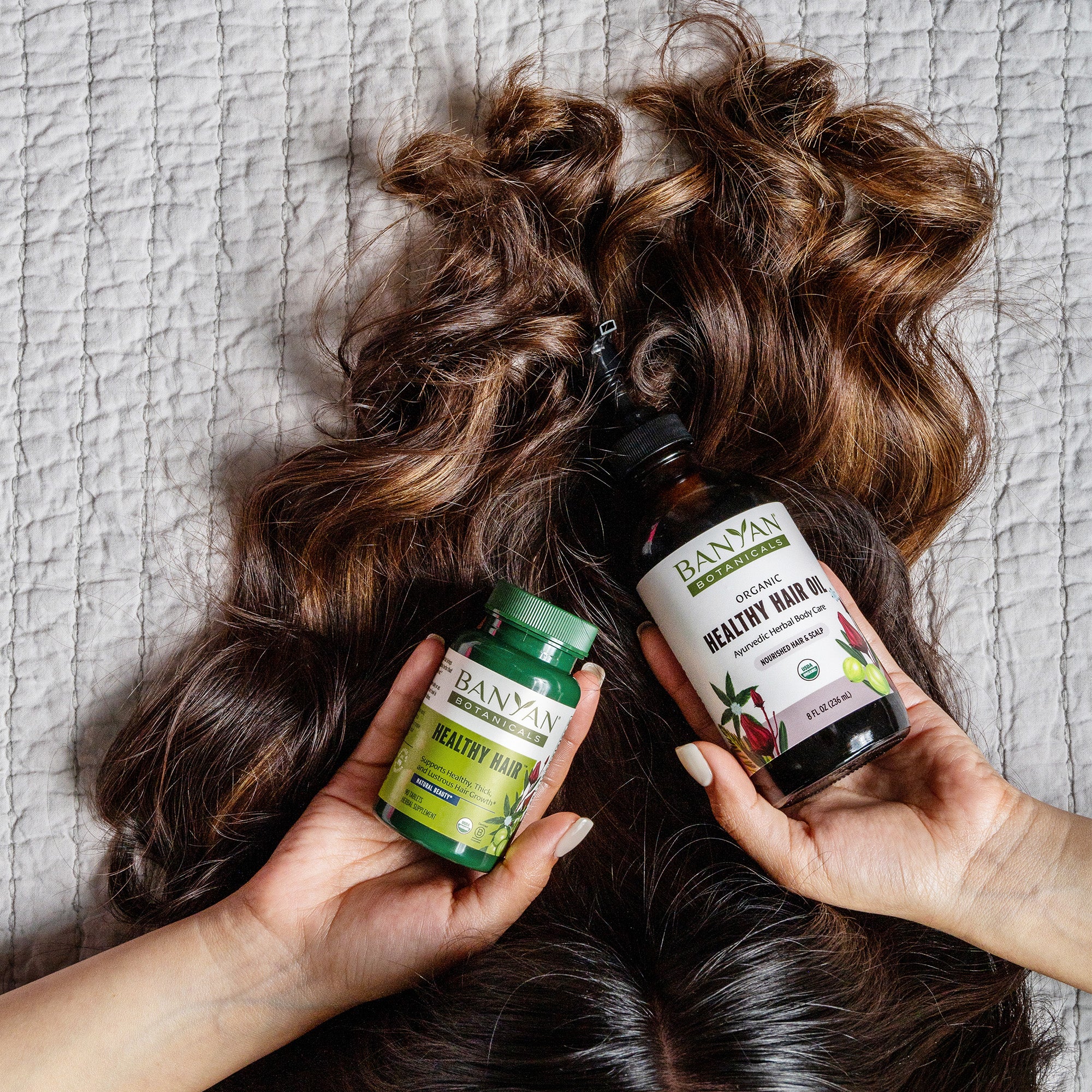 Healthy Hair Bundle | Herbal Hair Products – Banyan Botanicals