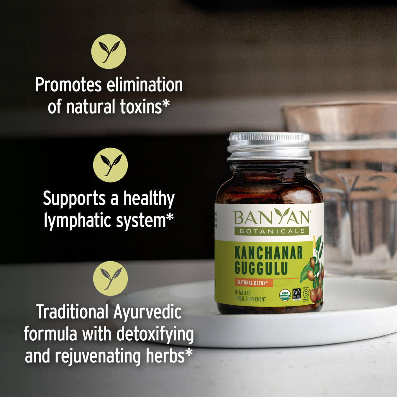 Kanchanar Guggulu tablets | Organic Herbs for Thyroid Support | Herbal ...