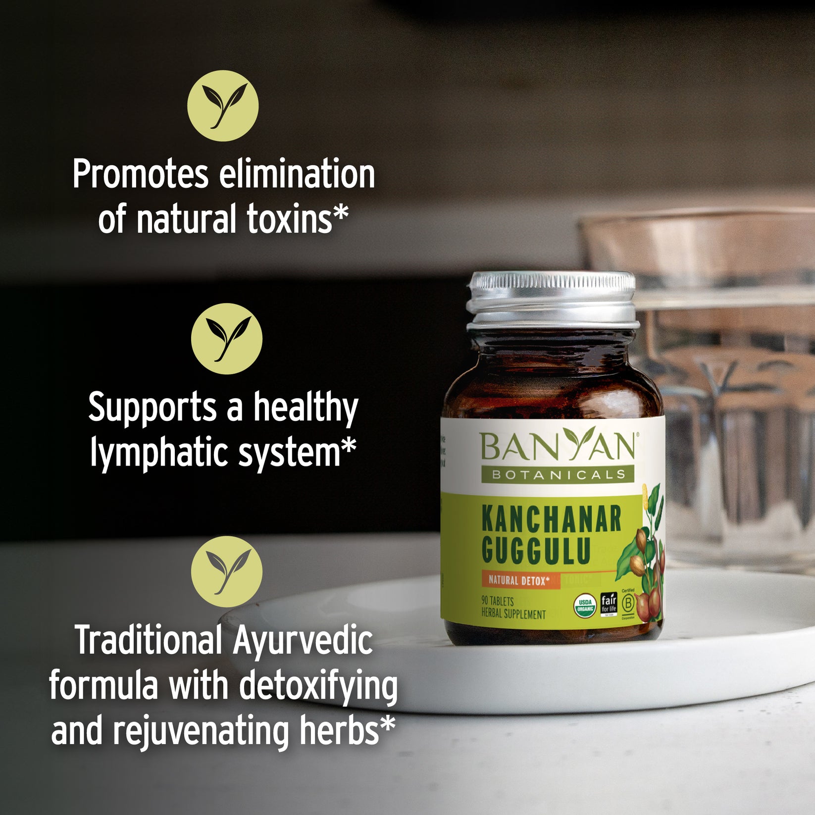 Kanchanar Guggulu tablets | Organic Herbs for Thyroid Support | Herbal ...