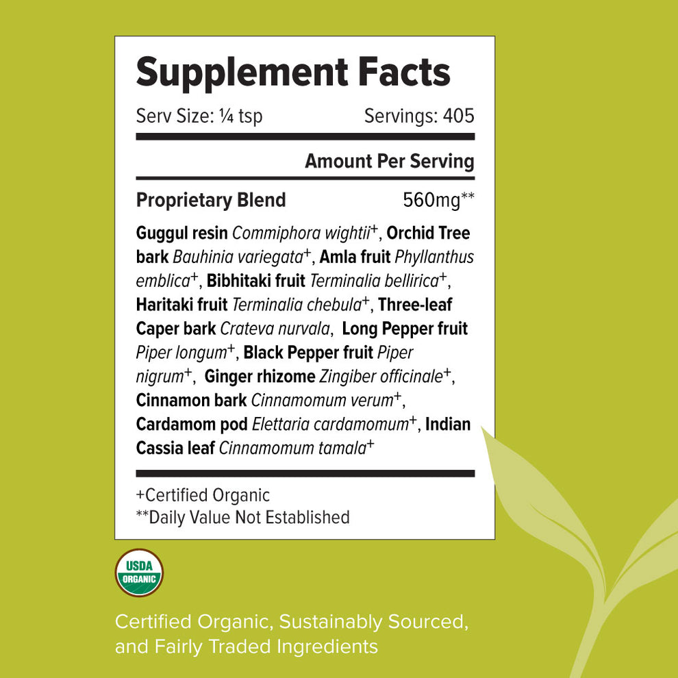 Kanchanar Guggulu Powder | Organic Kanchanar Guggulu Powder – Banyan ...