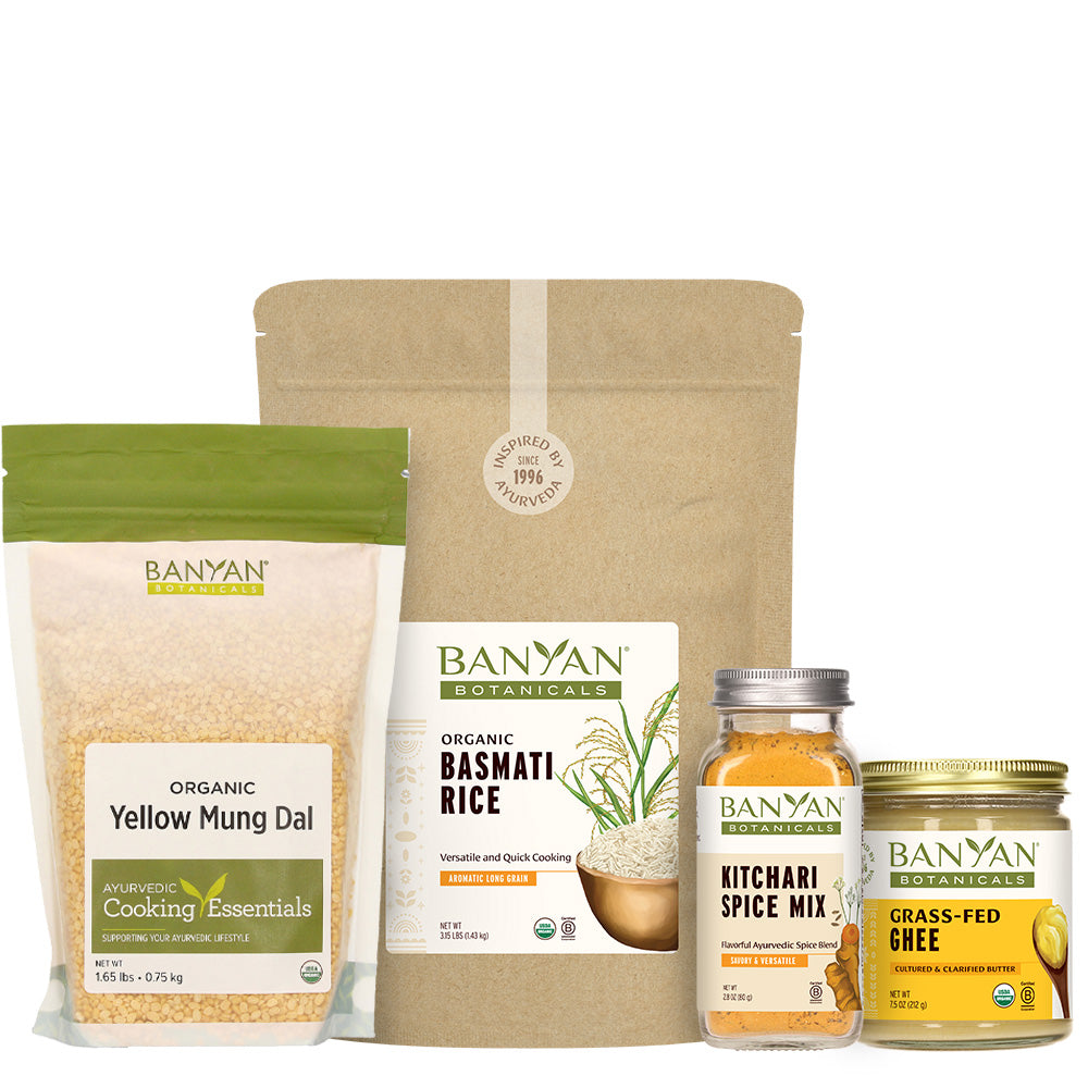 Kitchari Kit - Organic ingredients to make this nourishing meal for 7 ...
