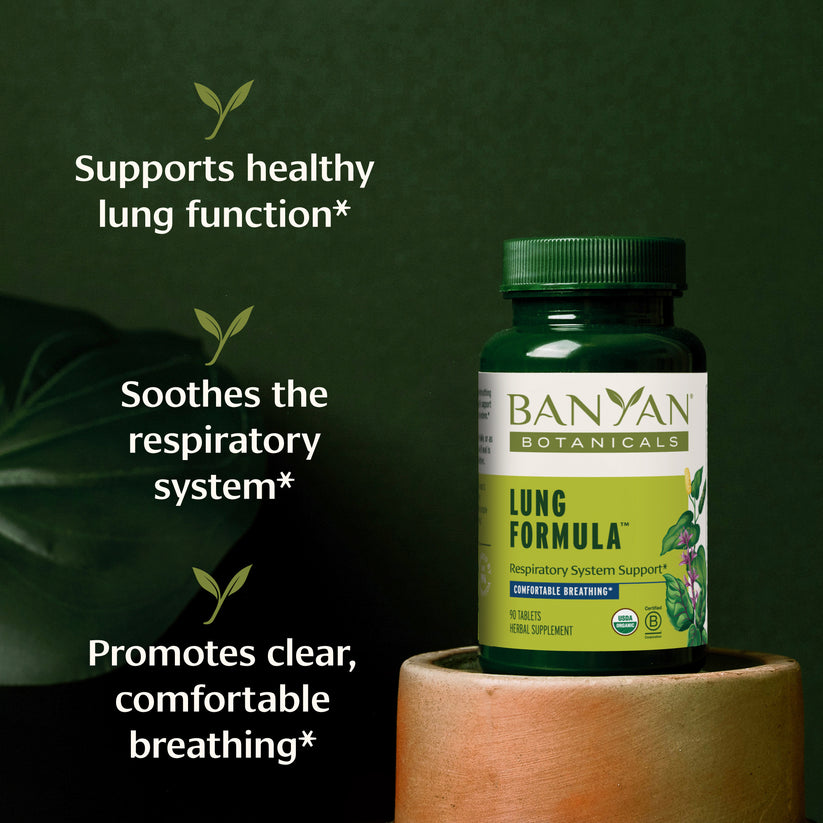Lung Formula Supplements - Ayurvedic Herbs for Lungs – Banyan Botanicals