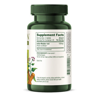 Manjistha Supplements - Rubia Cordifolia - Organic Manjistha – Banyan ...