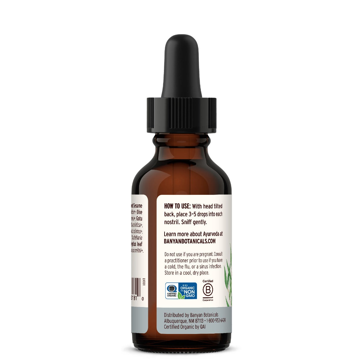 Nasya Oil | Nose Oil & Nasal Lubricant – Banyan Botanicals