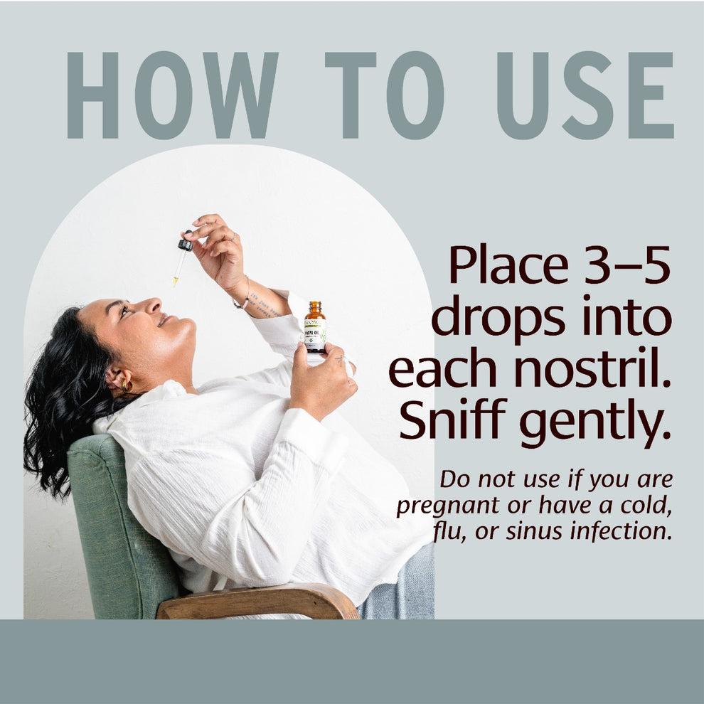 Nasya Oil | Nose Oil & Nasal Lubricant – Banyan Botanicals