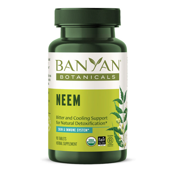 Neem Supplements | Organic Neem Tablets – Banyan Botanicals