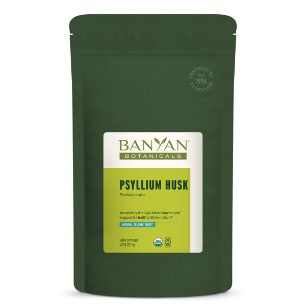 Psyllium Husk (Plantago ovata) | Organic Soluble Fiber Supplement ...