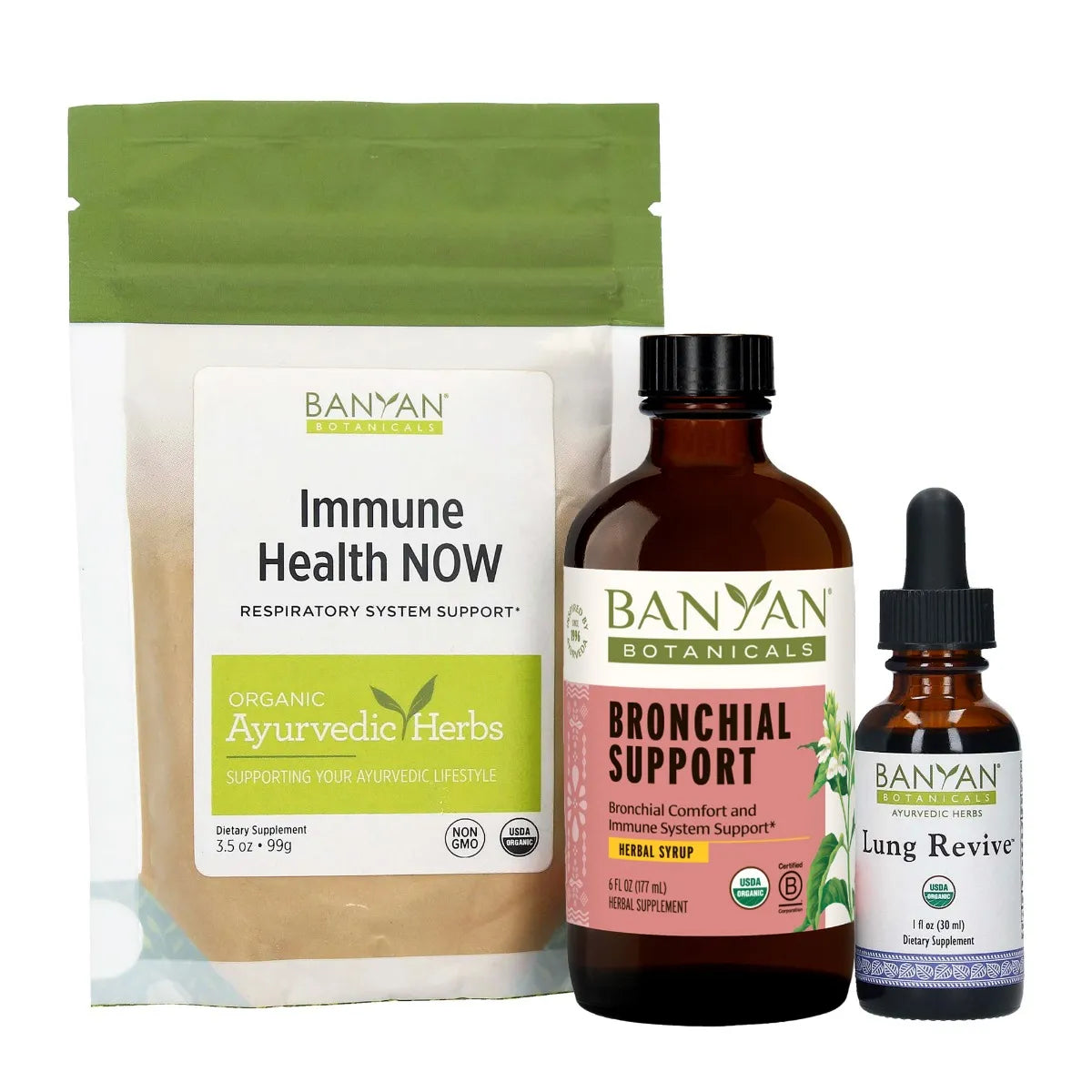 Respiratory Immune Health Bundle | Herbal Immune Support – Banyan ...