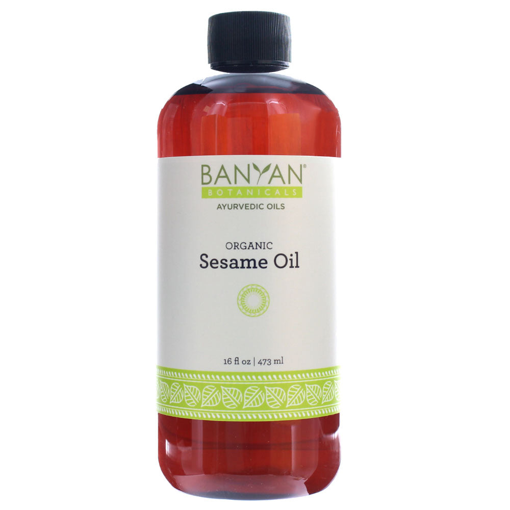Sesame Oil for Hair, Skin and Massage | Organic Sesame Oil – Banyan ...
