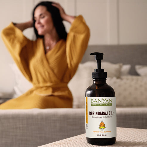 Bhringaraj Oil+ for Healthy Hair and Skin | Sidha Soma Supreme – Banyan ...