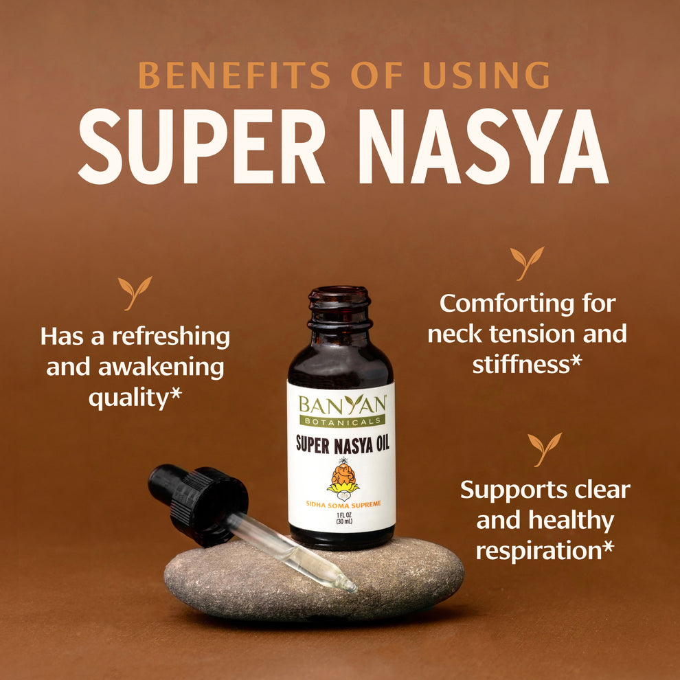 Super Nasya Oil | Sidha Soma Supreme – Banyan Botanicals