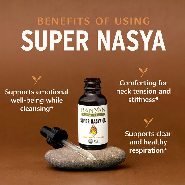 Super Nasya Oil | Sidha Soma Supreme – Banyan Botanicals