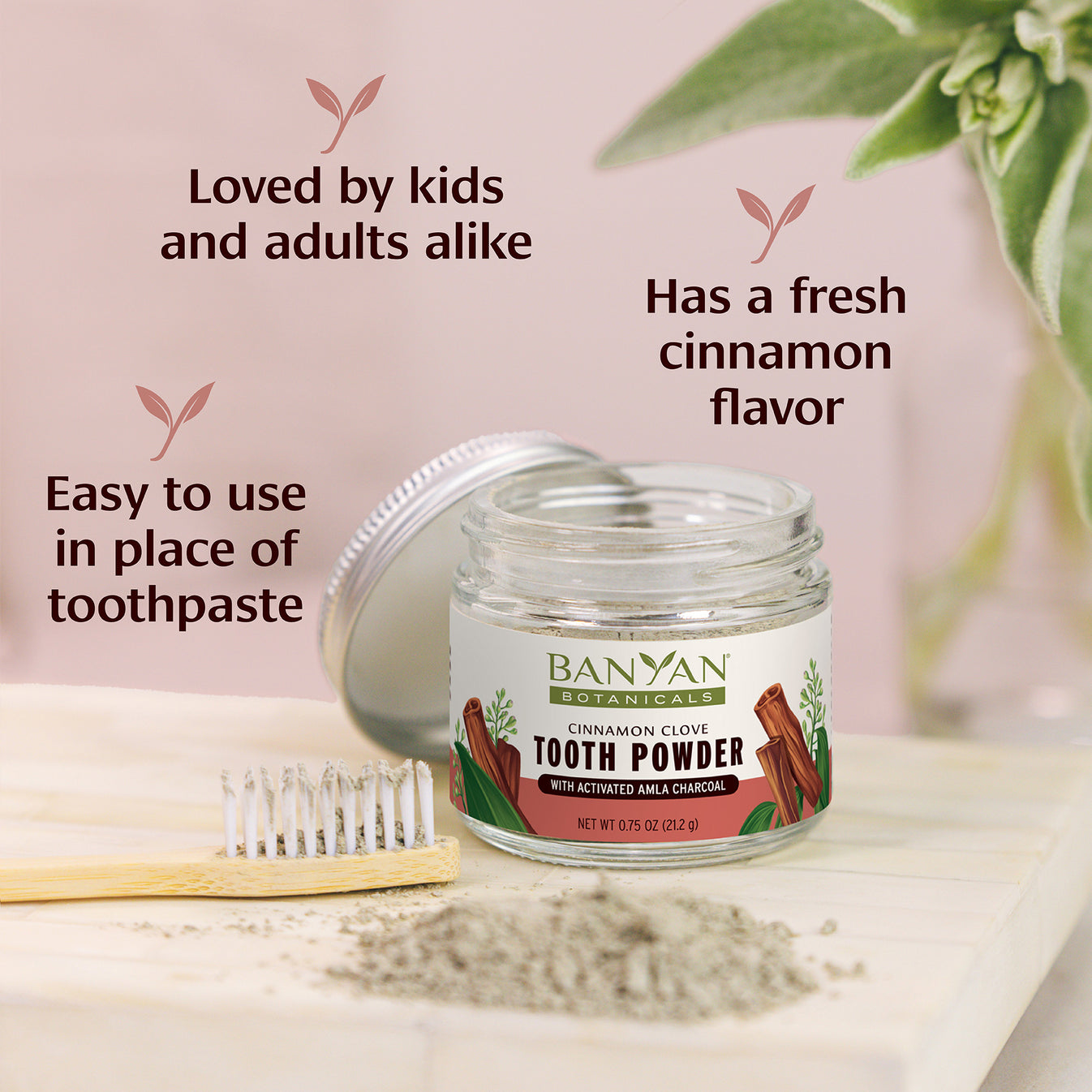 Tooth Powder | Activated Charcoal & Neem Toothpaste Powder – Banyan ...