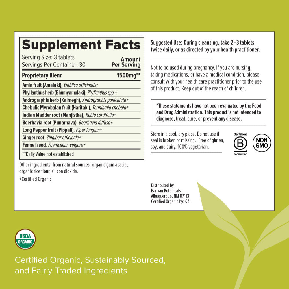 Total Body Cleanse | Ayurvedic Cleanse Supplements – Banyan Botanicals