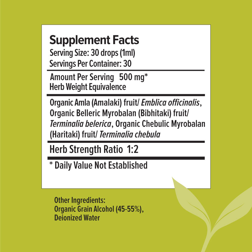 Triphala Liquid Extract | Organic Triphala | Herbal Extracts – Banyan ...