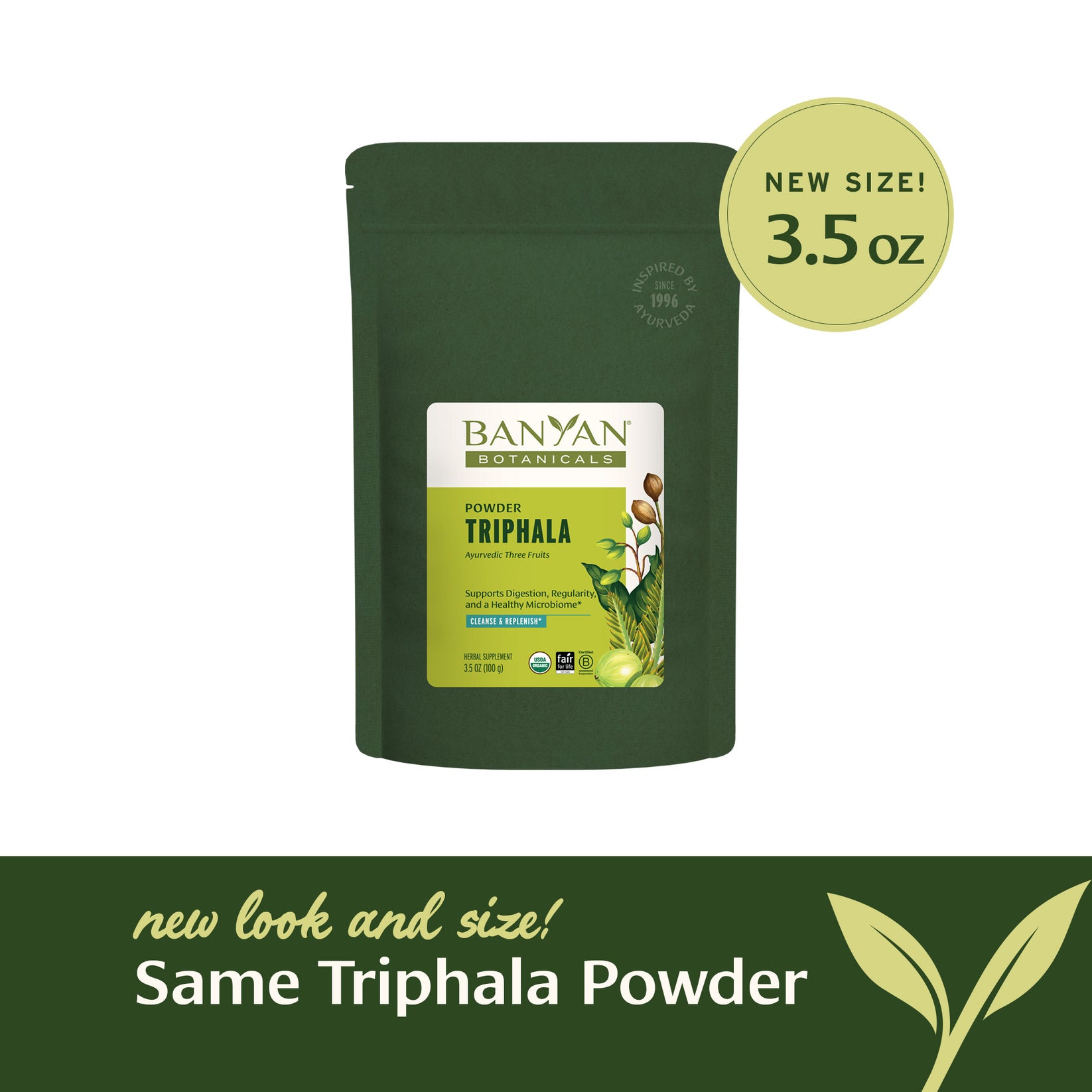 Triphala Powder | Organic Digestive Aid Supporting Regularity – Banyan ...