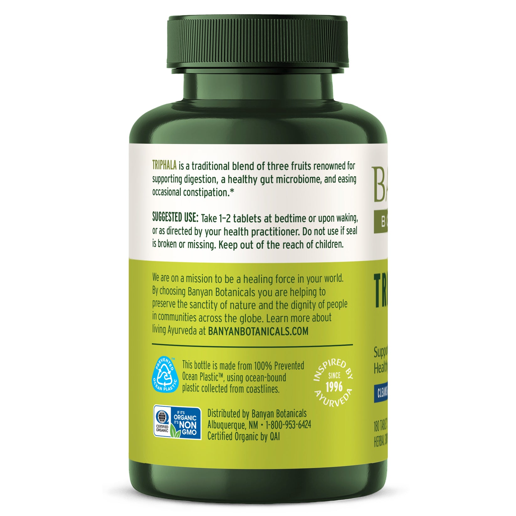 Triphala Tablets - digestion, elimination and healthy gut microbiome ...