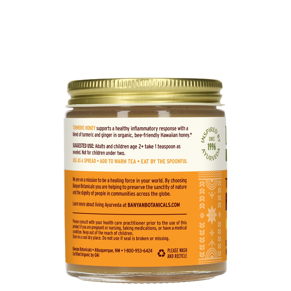Turmeric Honey | Organic Raw Honey – Banyan Botanicals