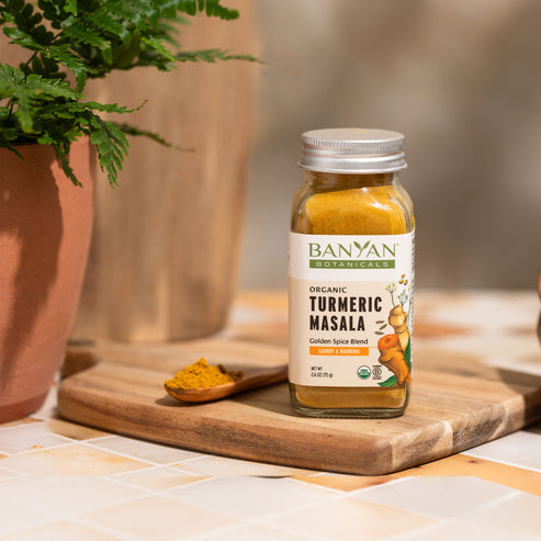 Turmeric Masala Spice Mix | Organic Spice Blend – Banyan Botanicals