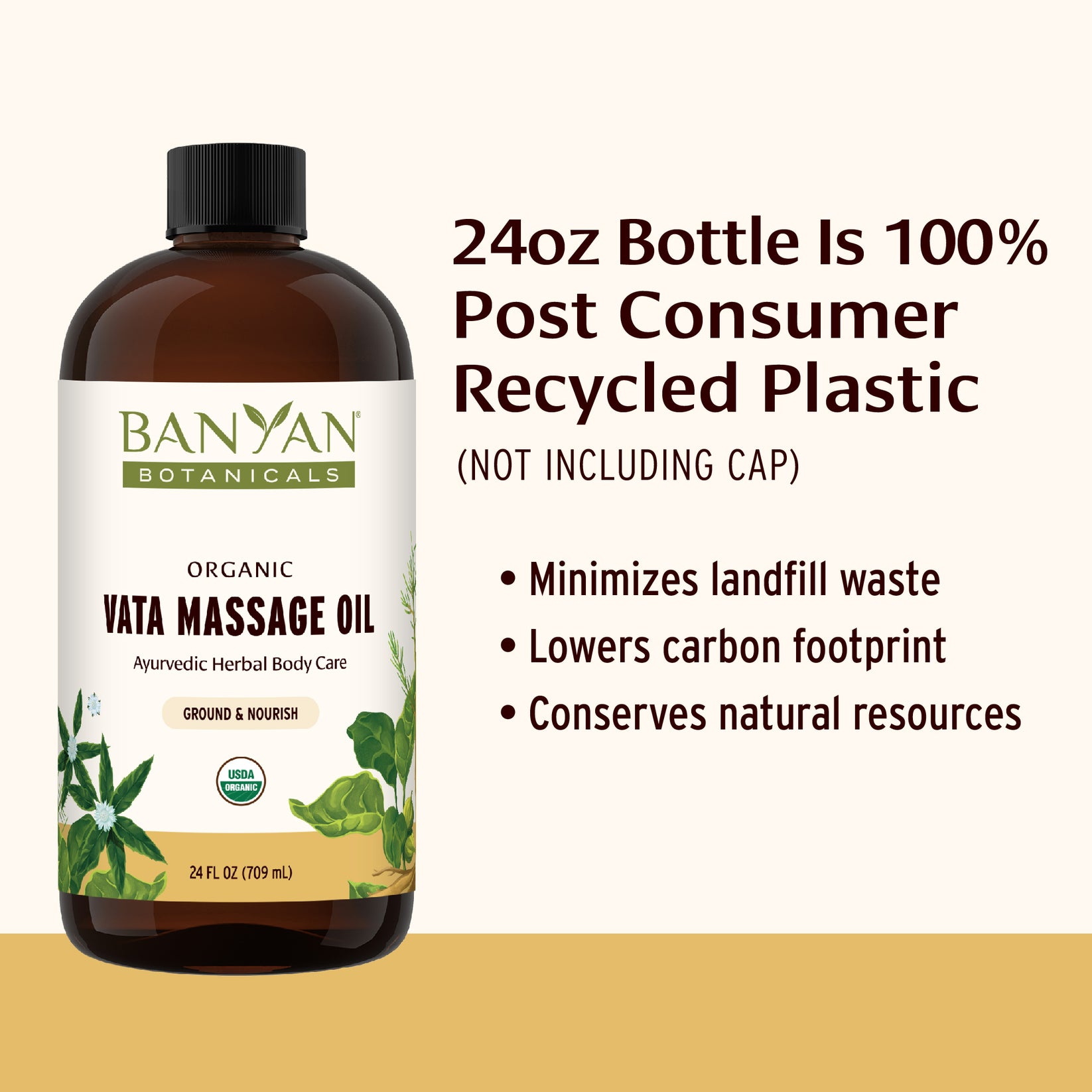 Vata Massage Oil | Organic Ayurvedic Oil – Banyan Botanicals