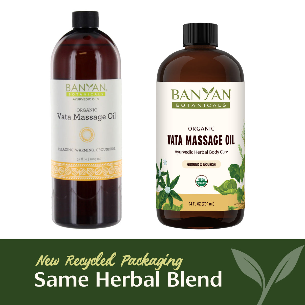 Vata Massage Oil | Organic Ayurvedic Oil – Banyan Botanicals